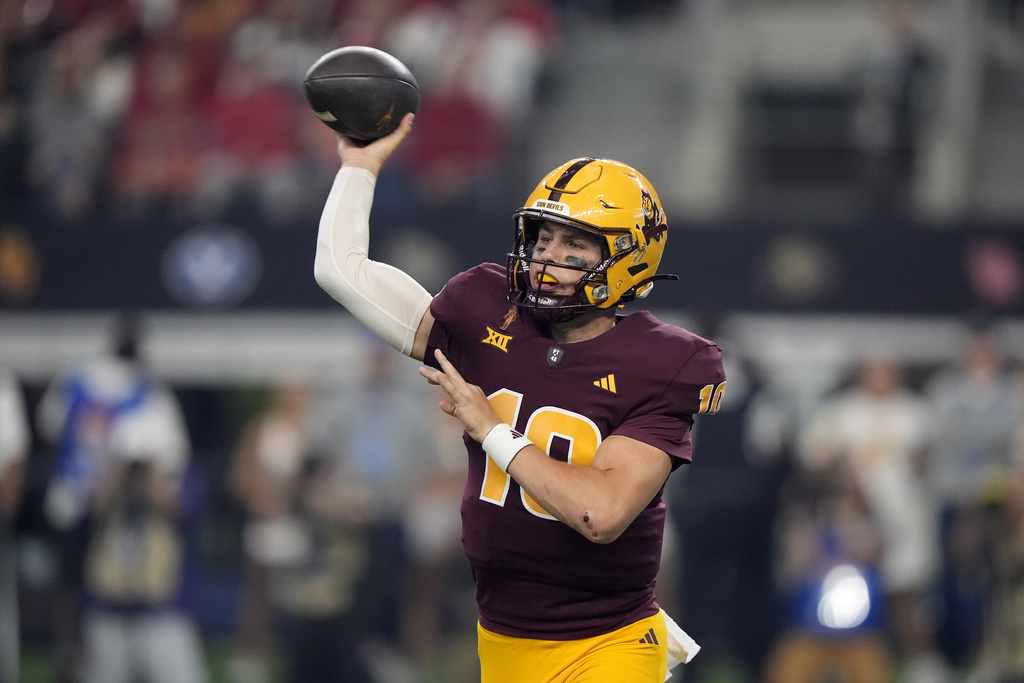 Arizona State rides quarterback Sam Leavitt's steady hand into the ...